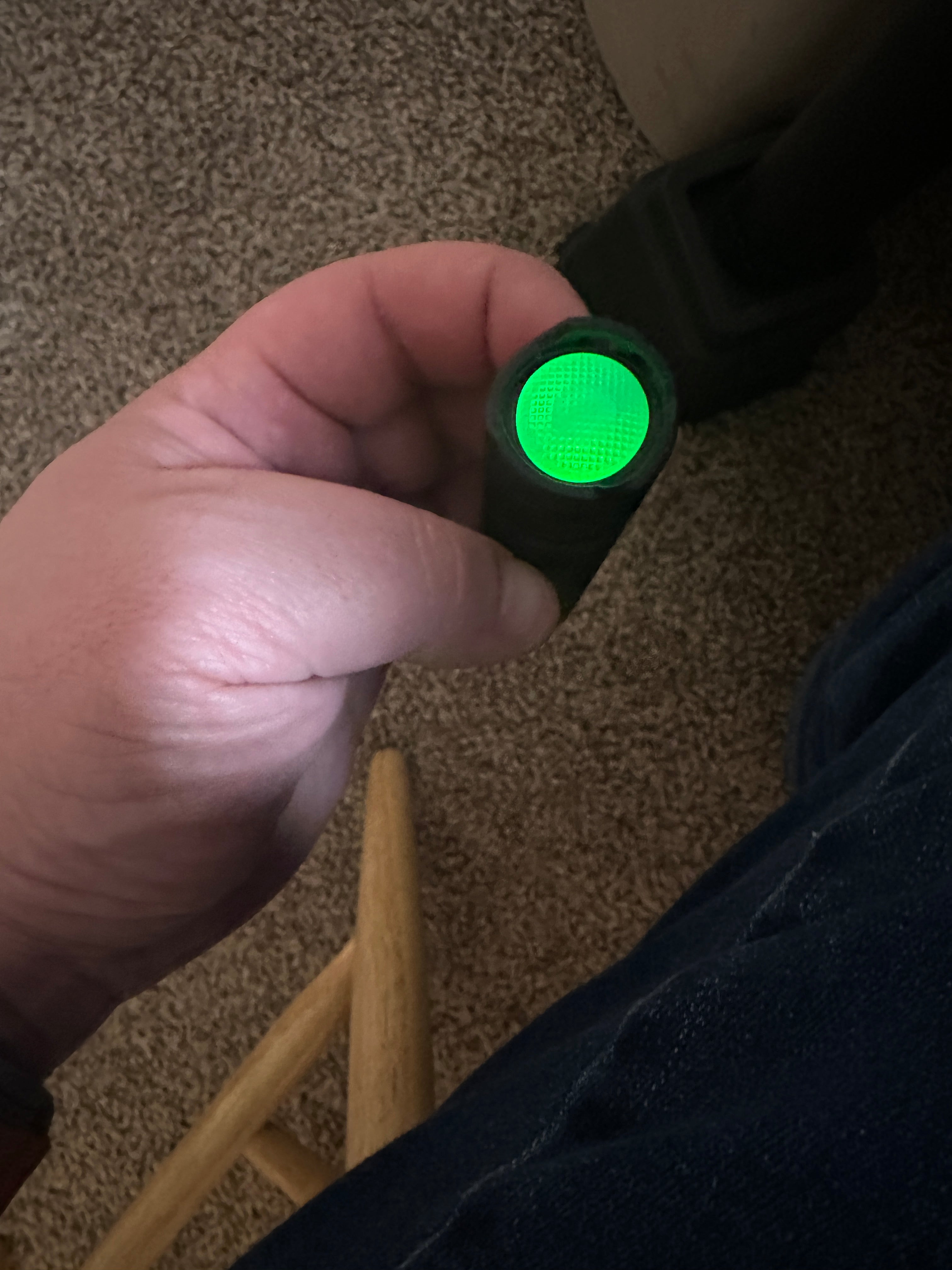 Convoy illuminated Tail Switch Button - Rubber