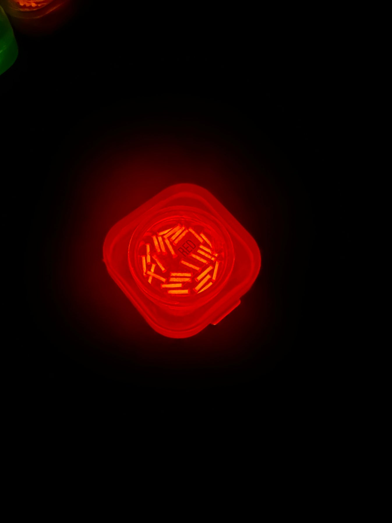 Glow Vials 1.5mm x 6mm Self Luminescent Glow Tubes - Tritium Replaceme